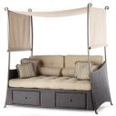 Hampton Bay Kampar Woven Day Bed with Drawers - Betterimprovement.com