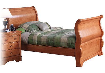 Cape Cod Honey Guest Twin Sleigh Bed - Betterimprovement.com