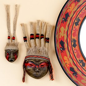 Novica Inca Papier Mache Masks - Betterimprovement.com