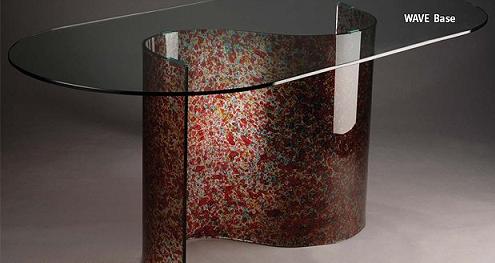 The Glass Wave Table - Betterimprovement.com