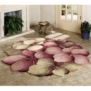 Cecily Round Flower Rugs - Betterimprovement.com