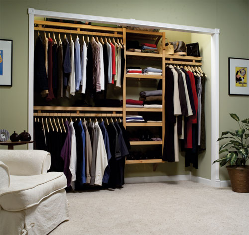 Standard Wood Closet System - Betterimprovement.com