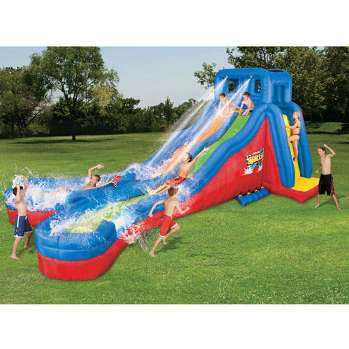 Inflatable Racing Water Slide - Betterimprovement.com