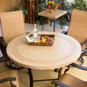 Pembroke Faux Stone Dining Set - Betterimprovement.com